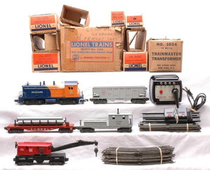 Lionel Gandy Dancer Work Train Set 1523 Obs