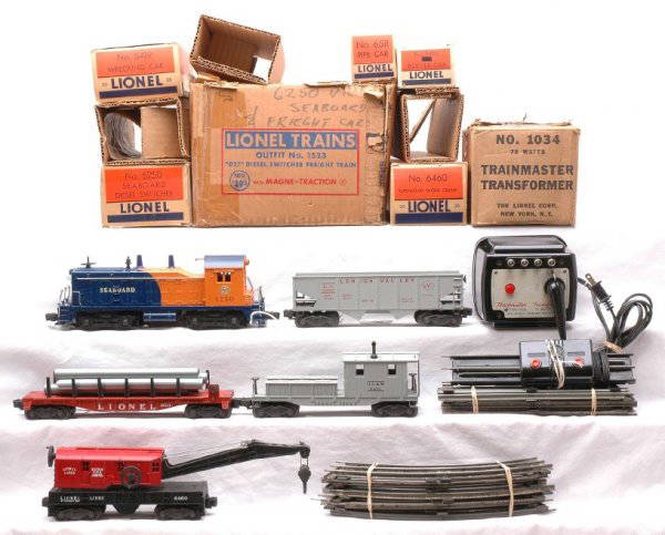 Lionel Gandy Dancer Work Train Set 1523 Obs