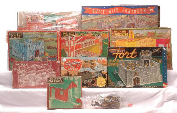 Built Rite Cardboard Military/accessory Sets Obs