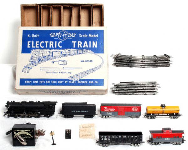 Marx Happi Time No. 05948 Electric Train Set In Ob