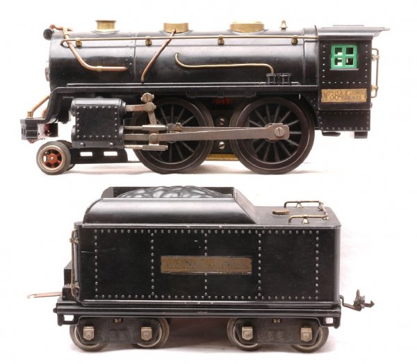 325: Lionel 384E Steam Loco w/384T Tender Restored