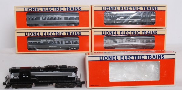 202: Lionel New York Central GP9 and Passenger cars