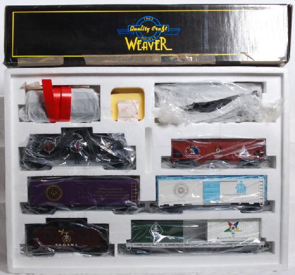 201: Weaver Masonic train set in OB - Jul 10, 2010 | Stout Auctions in IN