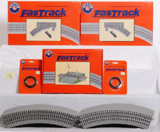 12: Lionel FasTrack switches, grade crossing, curves - Sep 24, 2010 ...
