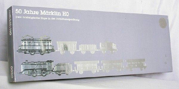 Marklin Ho 0050 50 Year Commemorative 2 Train Set