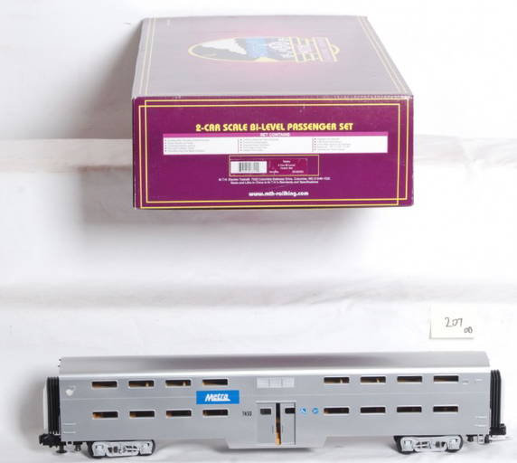Mth Metra Bi Level Passenger Set