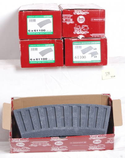 5 Boxes Lgb 61100 Curved Roadbed