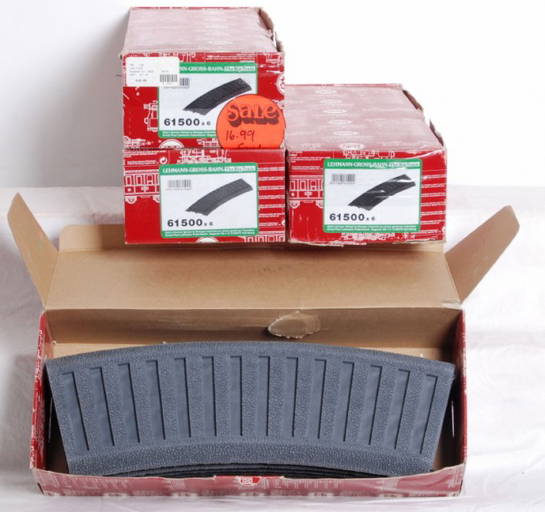 Lgb 61500 Curved Roadbed Four Boxes
