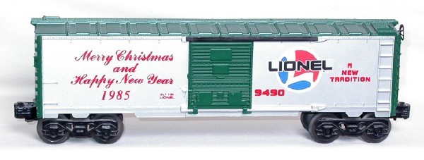 Lionel 9490 1985 Holiday Boxcar