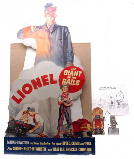 Lionel Repro Giant Of The Rails Dealer Display