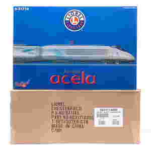 Lionel Amtrak Acela Passenger Set 31714 Mint Ob