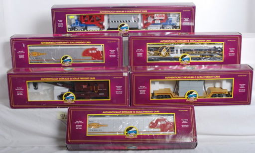 273: 6 MTH Schnabel, Auto Train and crane cars - Apr 08, 2011 | Stout ...