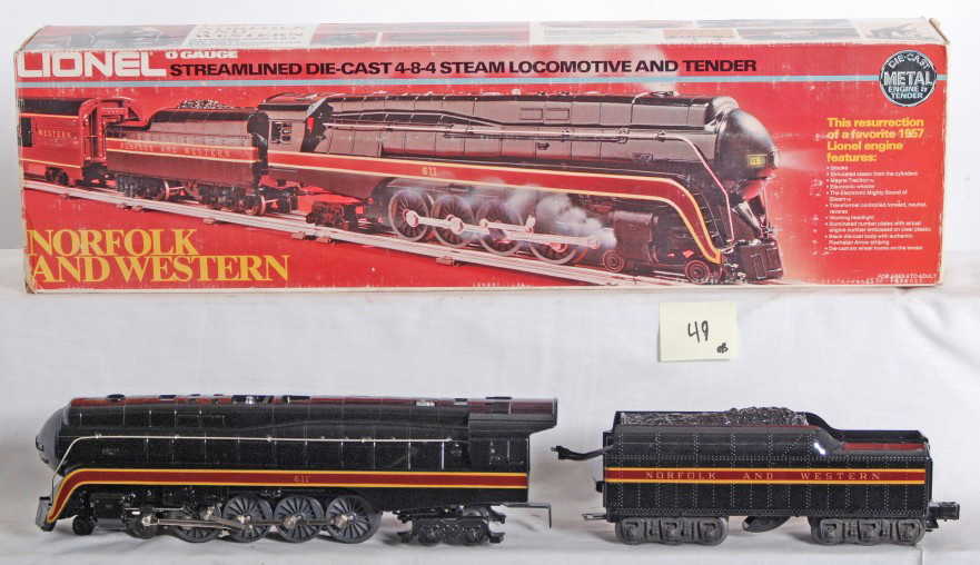49: Lionel 8100 Norfolk and Western J Class