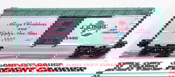 Lionel 9490 Employeeõs 1985 Christmas Boxcar
