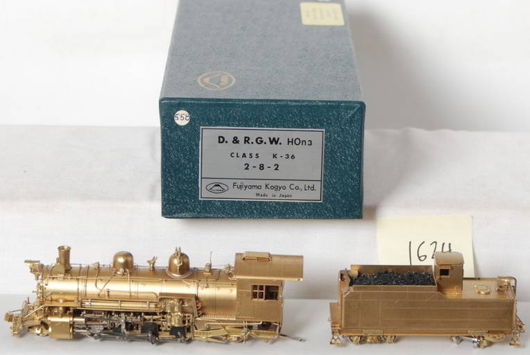 Fujiyama D&rgw K36 Steam Locomotive