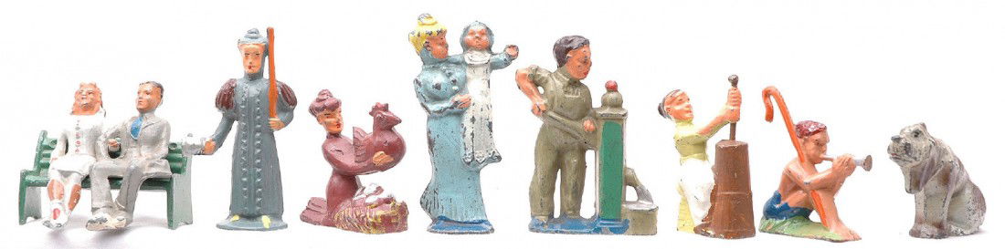 Manoil Happy Farm Series Figures