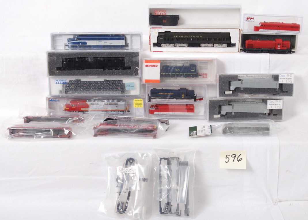 N Scale Locos, Shells, Etc.