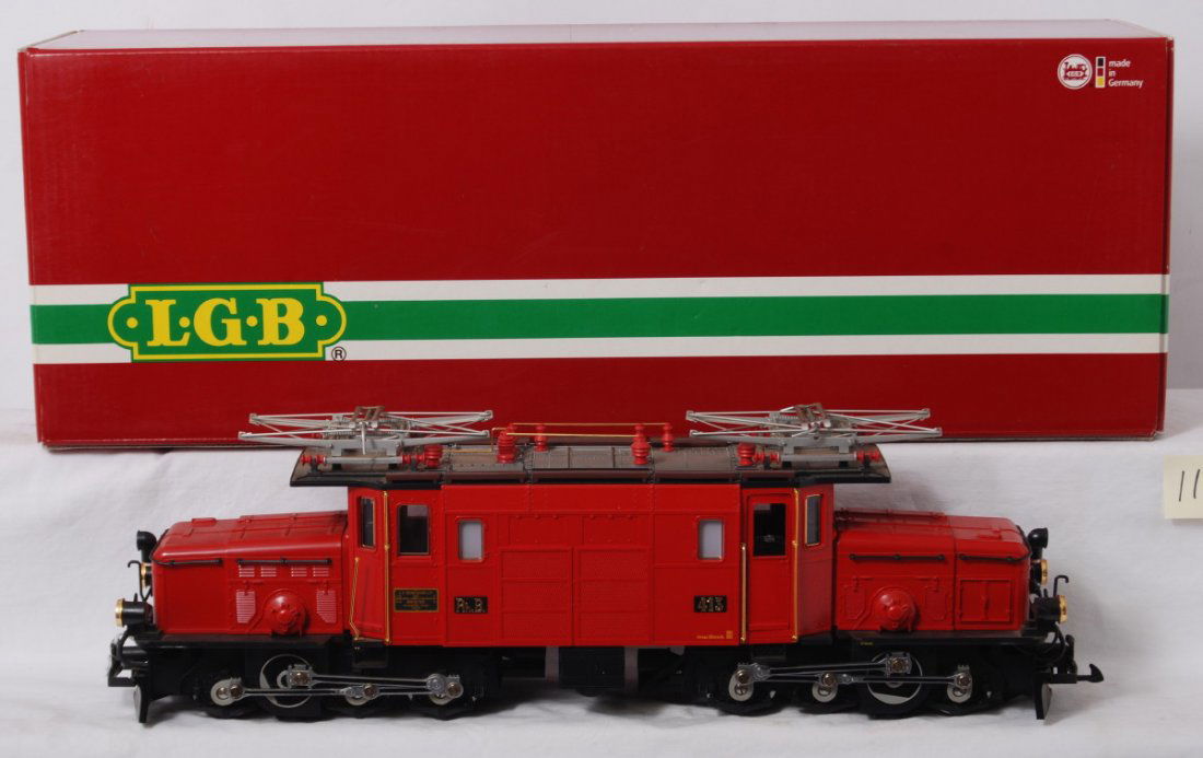 Lgb 2240 Rh.b. 413 Electric Locomotive In Ob