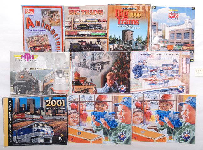 Railroading Magazines And Catalogs