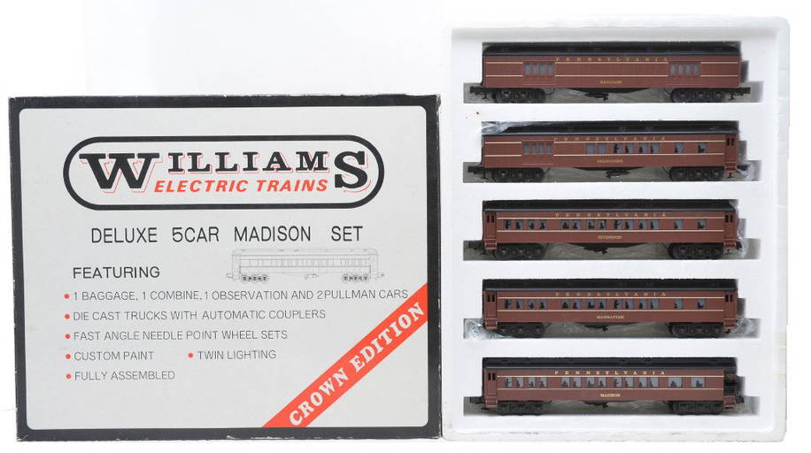 589 Williams Crown Edition 5 Car Prr Madison Cars Sep 08 2012 Stout Auctions In Pa