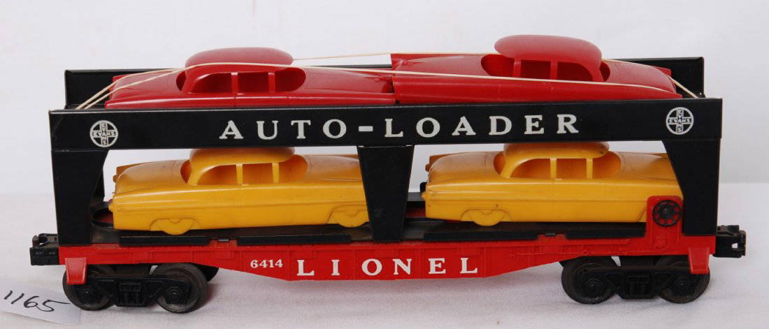 Lionel 6414 Evans Auto Loader W/cheapie Autos