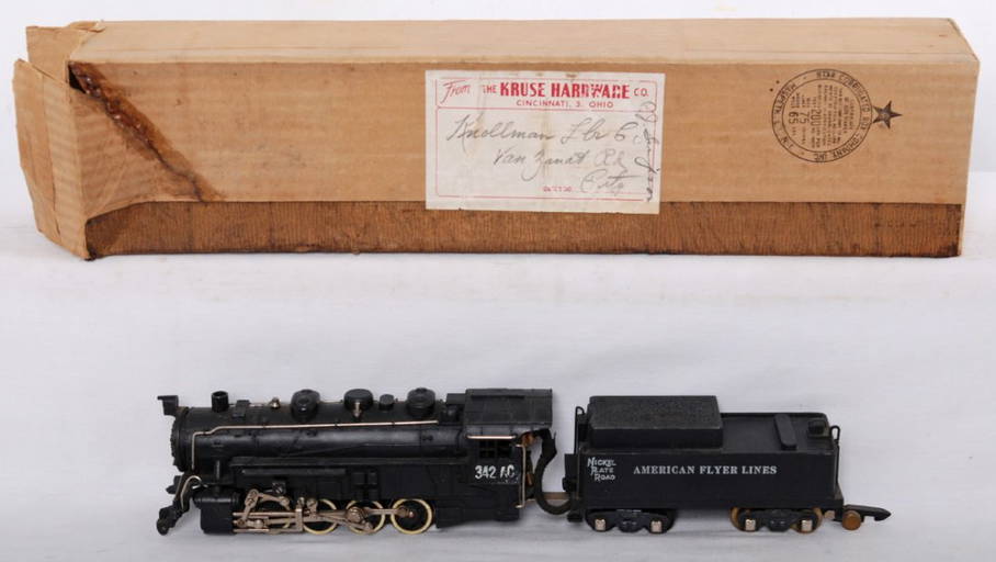 American Flyer 342ac Nkp 0 8 0 With Box