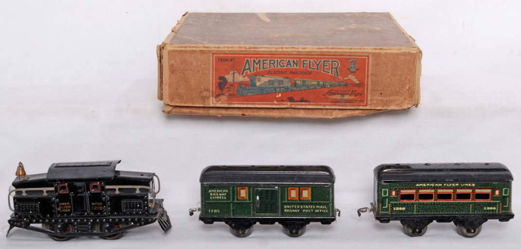 American Flyer Narrow Gauge Train Set In Ob