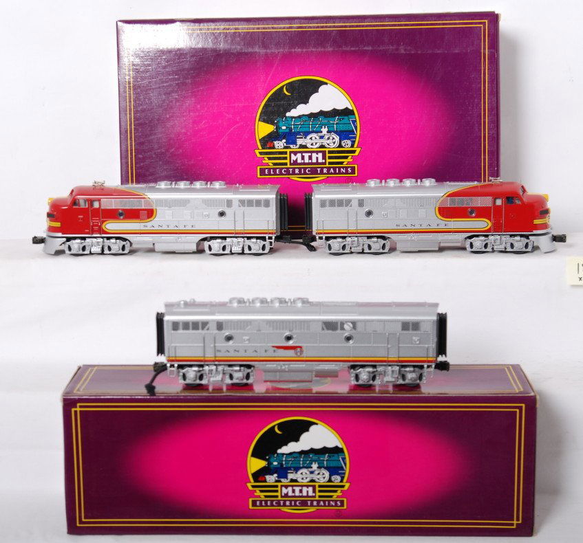 Mth Mt 2151lp Mt 2151b Santa Fe F3 Aba