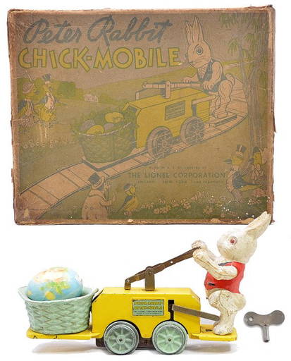 Lionel 1103 Peter Rabbit Chick Mobile Hand Car OB - Jan 26, 2013 ...