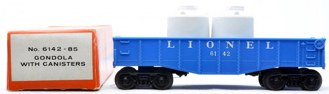 Lionel 6142 Blue Gondola Boxed W/paste On Labels