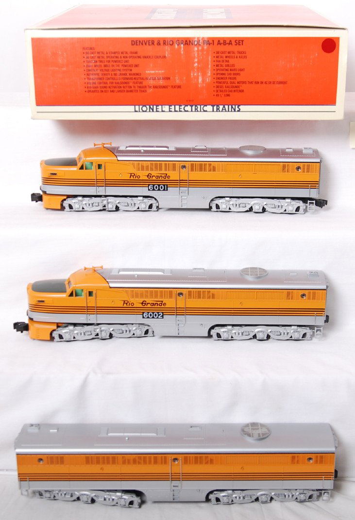 Lionel Rio Grande 18107 Alco Pa A B A