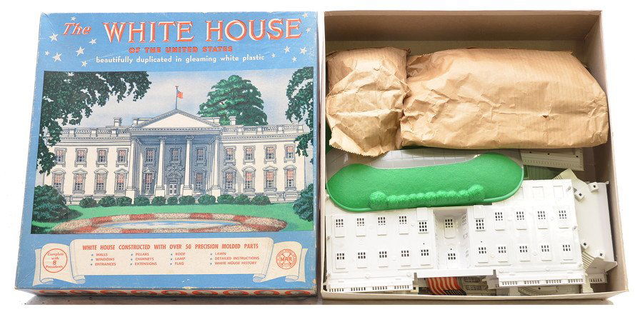 Marx White House Plastic Model Kit Boxed - Feb 23, 2013 | Stout ...
