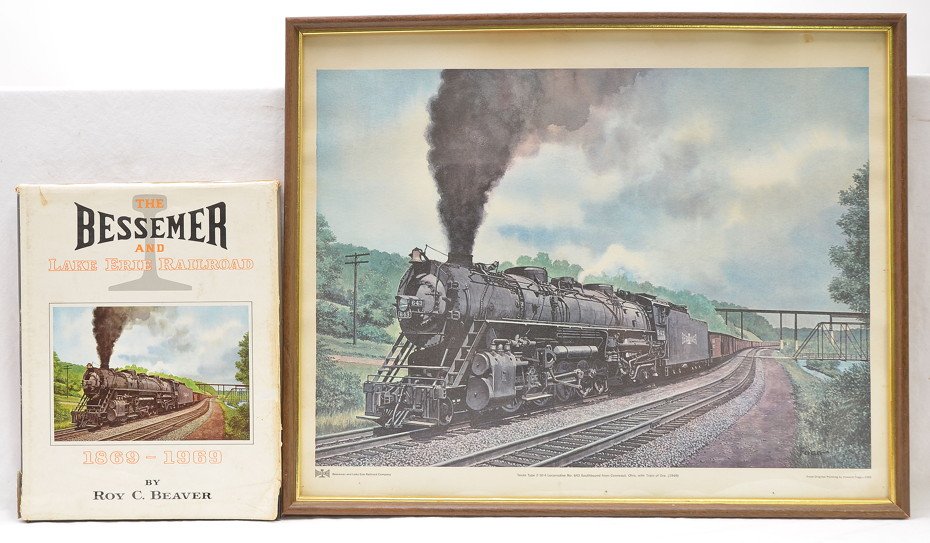 B&LE RR Print of Original Howard Fogg Painting