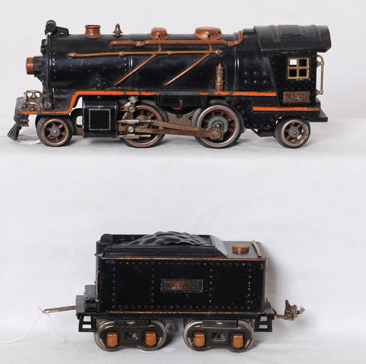 Lionel 262 Steam Loco & 262t Tender W/orange Stripe