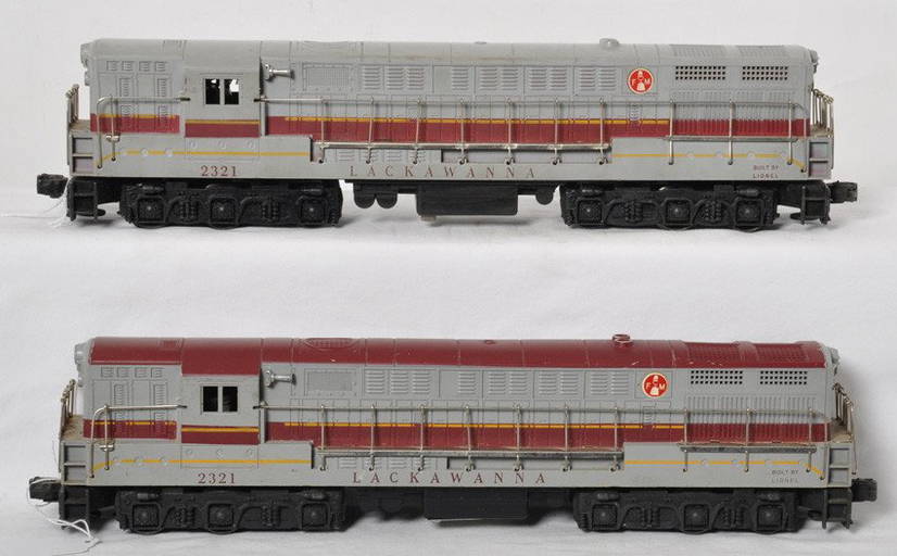 Two Lionel 2321 Lackawanna FM Trainmaster diesel locos - May 18, 2013 ...