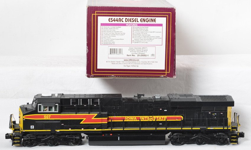 MTH Iowa Interstate ES44AC with Proto 2