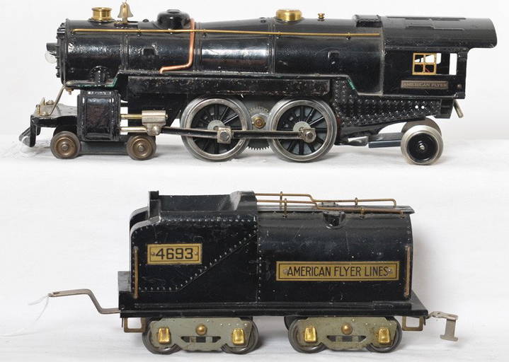 American Flyer 4692 steam loco w/4693 tender - Jun 21, 2013 | Stout ...