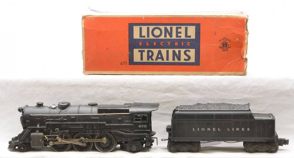 Lionel 675 Steam Loco W/6466wx Tender