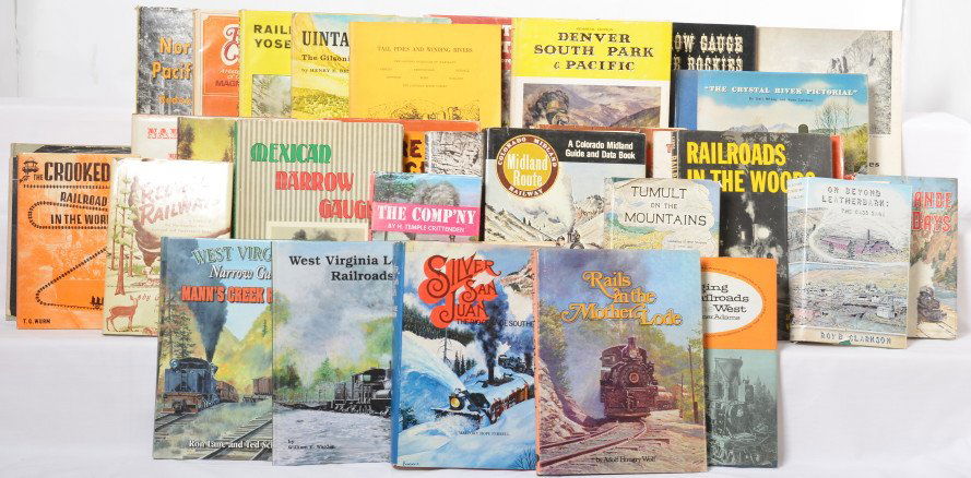33 Narrow Gauge And Logging Railroad Books