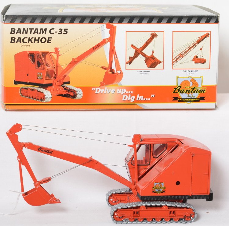 SpecCast 1:25 CON 003 Bantam C-35 Backhoe in OB