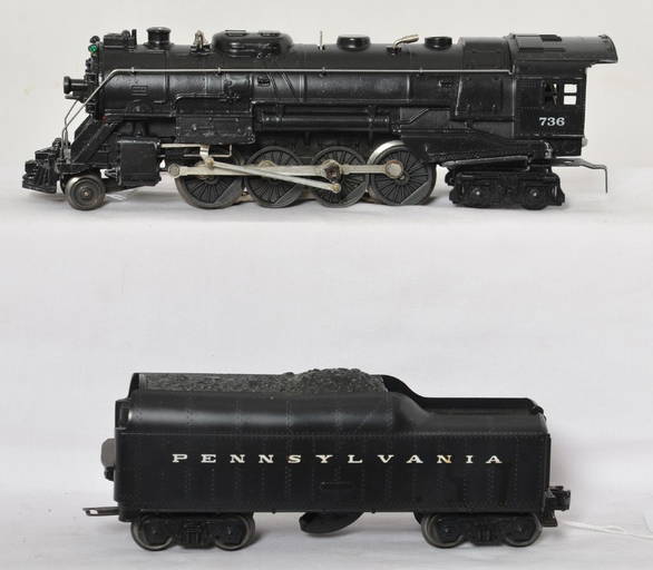 Lionel 736 Berkshire And 736w Tender