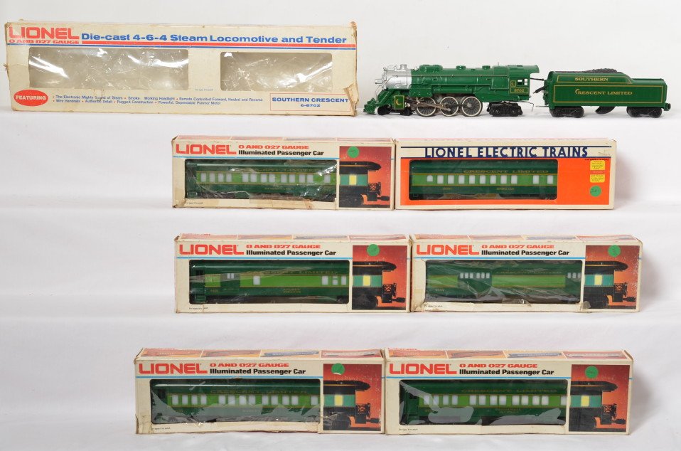 Lionel Southern Crescent set 8702 , 9530, etc
