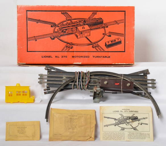 Lionel 375 motorized turntable in original box - Sep 14, 2013 | Stout ...