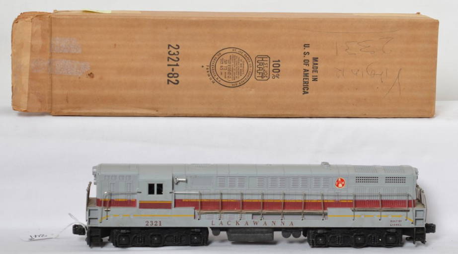 Lionel 2321 Lackawanna FM Trainmaster in OB w/insert - Sep 14, 2013 ...