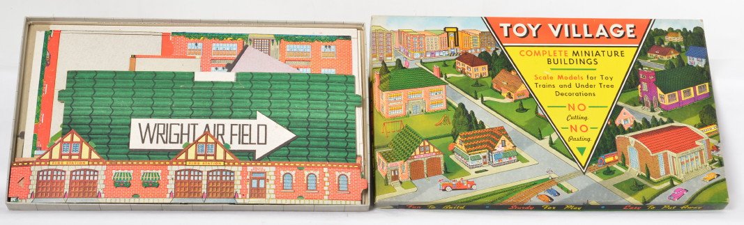 Mint Built Rite Toy Village Set 245 In Incredible Ob