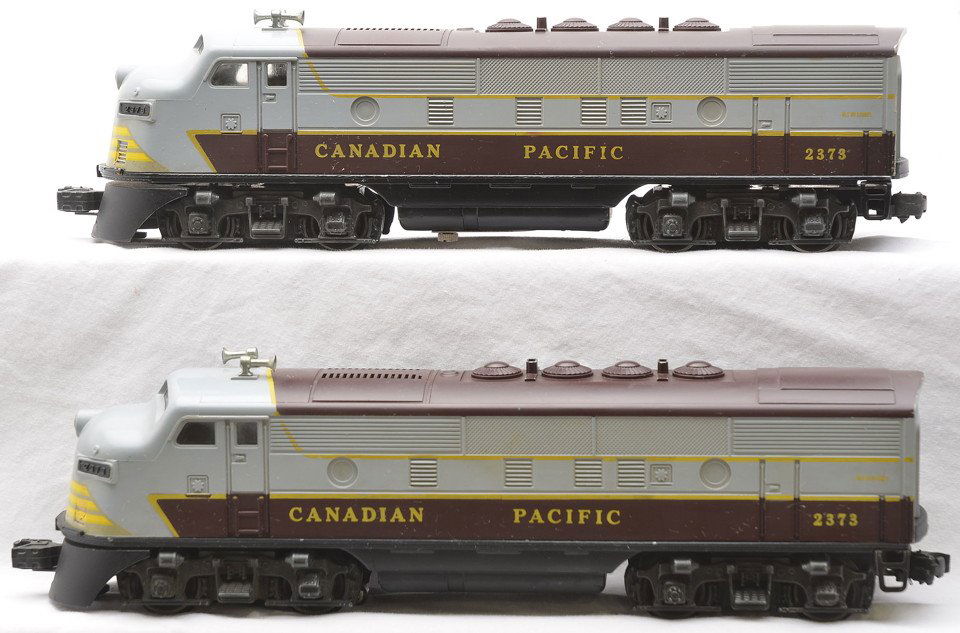 Lionel 2373 Canadian Pacific F3 AA Diesel Units
