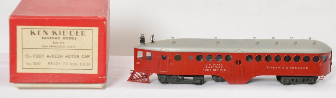 Ken Kidder V&T brass McKeen motor car - Oct 25, 2013 | Stout Auctions in IN