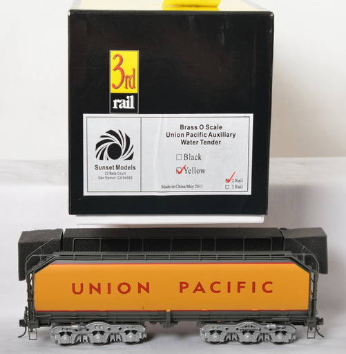 3rd Rail Union Pacific Yellow Auxiliary Tender