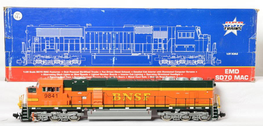 Usa Trains Sd70 Mac R22605 (9841) Bnsf In Ob