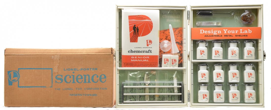 Lionel-Porter Chemcraft Senior Chemistry Set